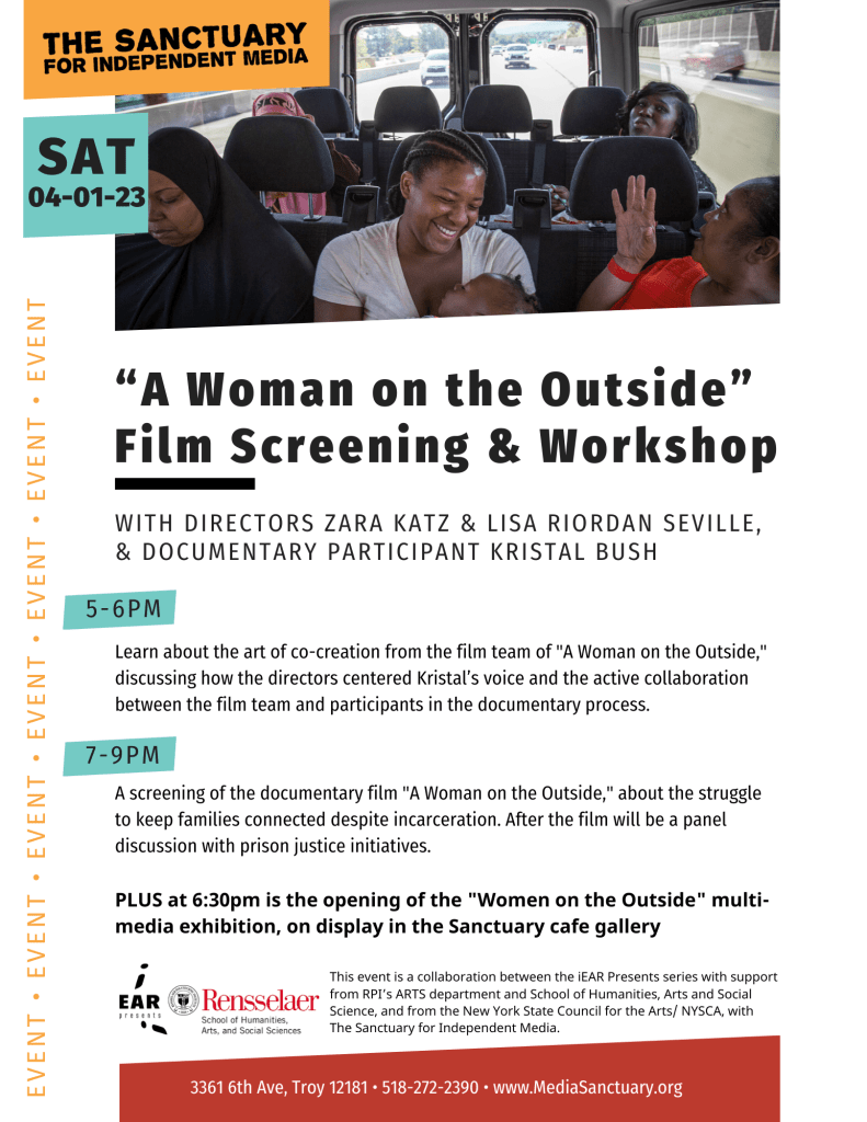 “A Woman on the Outside” workshop, exhibition, film screening and panel ...